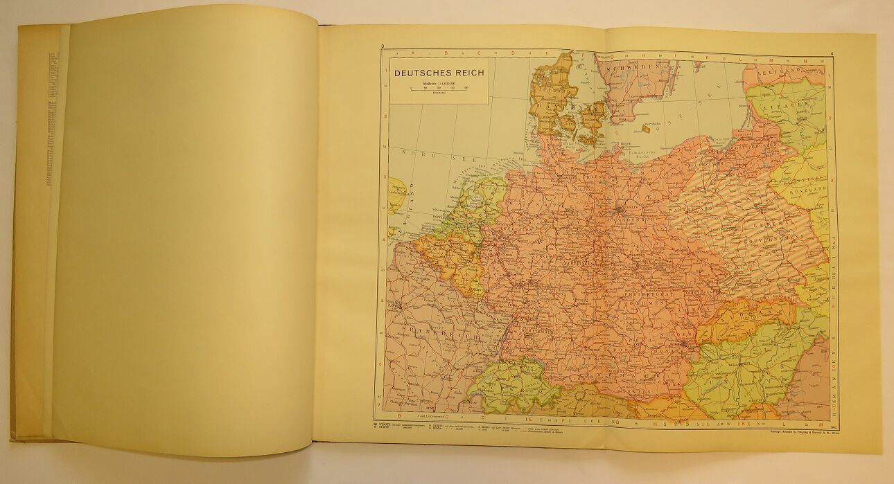 3rd Reich. World maps from 1940. Atlas zum Zeitgeschehen, 1940