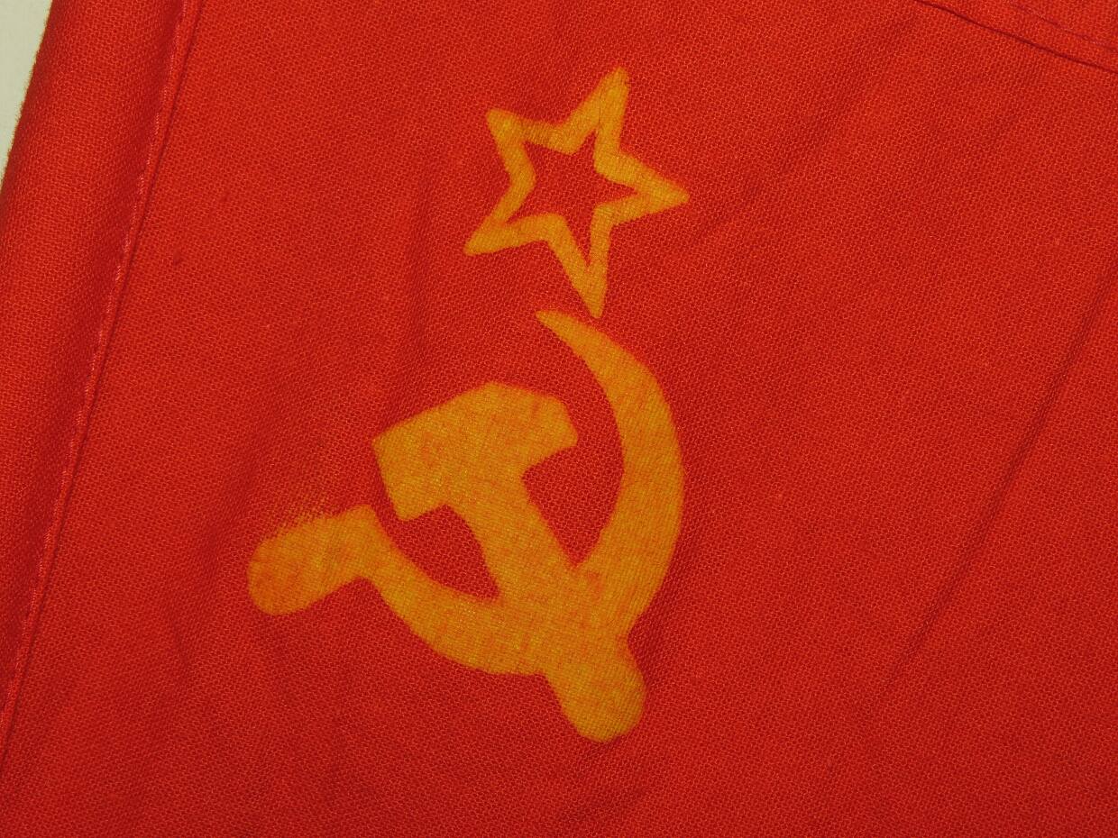 USSR small flag for parades and other celebrations- Personal Items