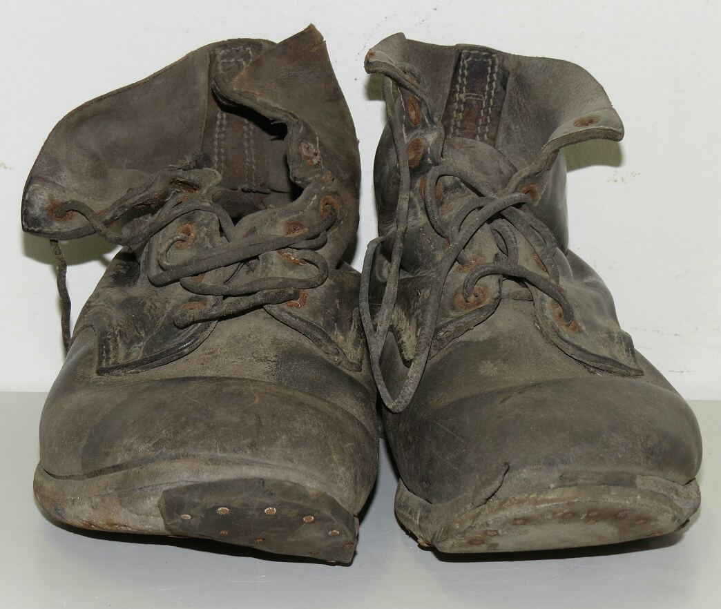 WW2 German soldier's shoes- Boots & Shoes