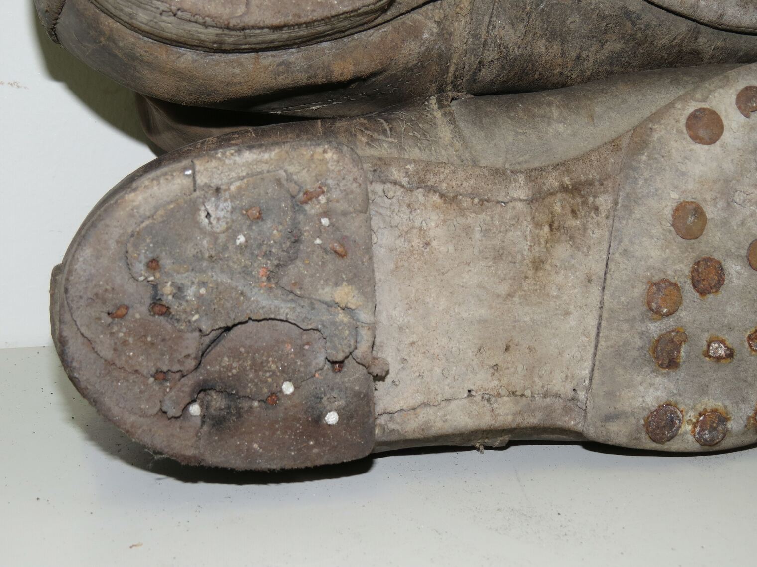WW2 German soldier's shoes- Boots & Shoes