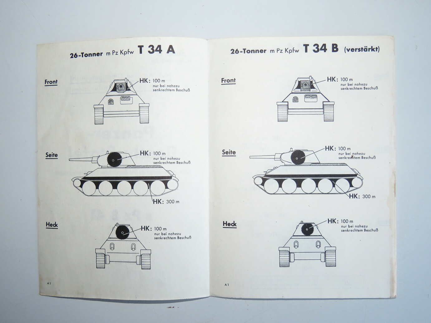 Panzerbüchse s Pz B 41 Schießanleitung: Kampf gegen feindliche Panzer.