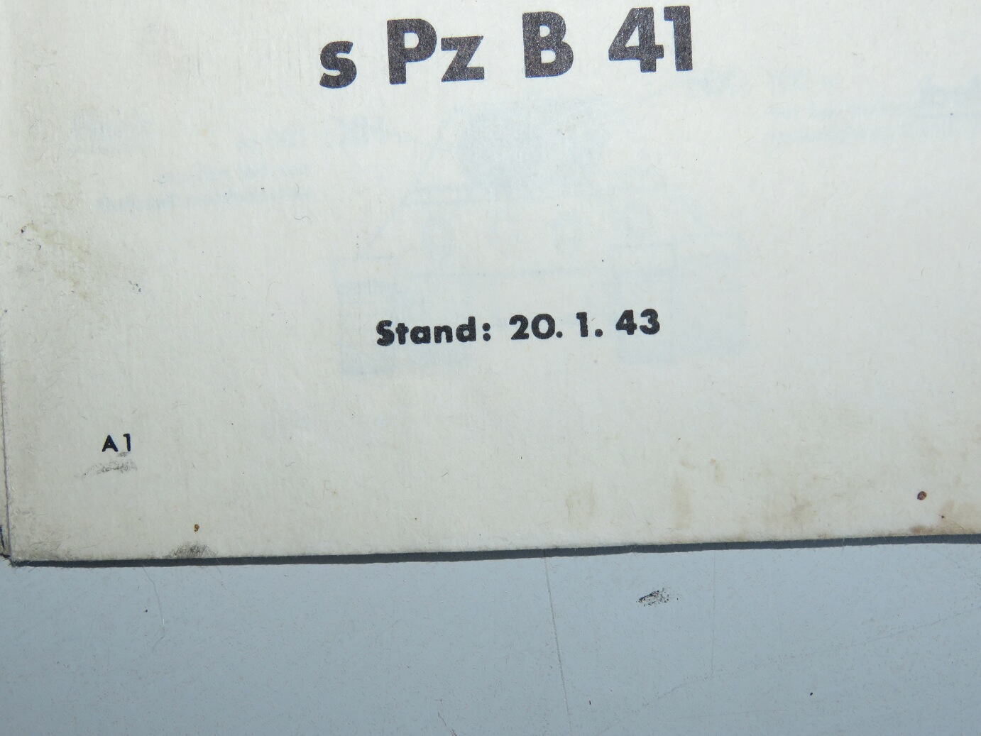 Anti-tank rifle s Pz B 41 shooting instructuions: fighting against ...