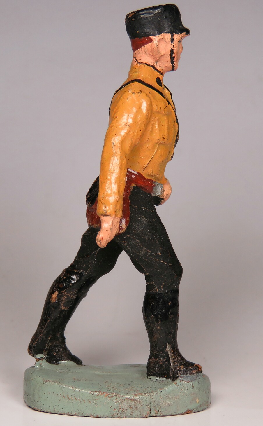 Figurine d'un soldat de garde de sécurité SS, Elastolin
