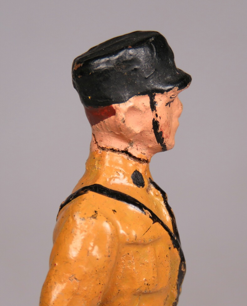 Figur eines SS-Wachmannes, Elastolin