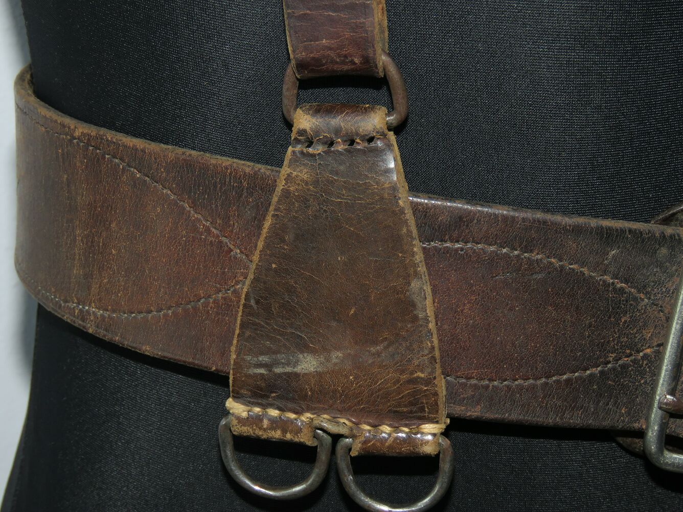 Belt, Cross straps and a whistle with a pocket for the RKKA M1932 ...