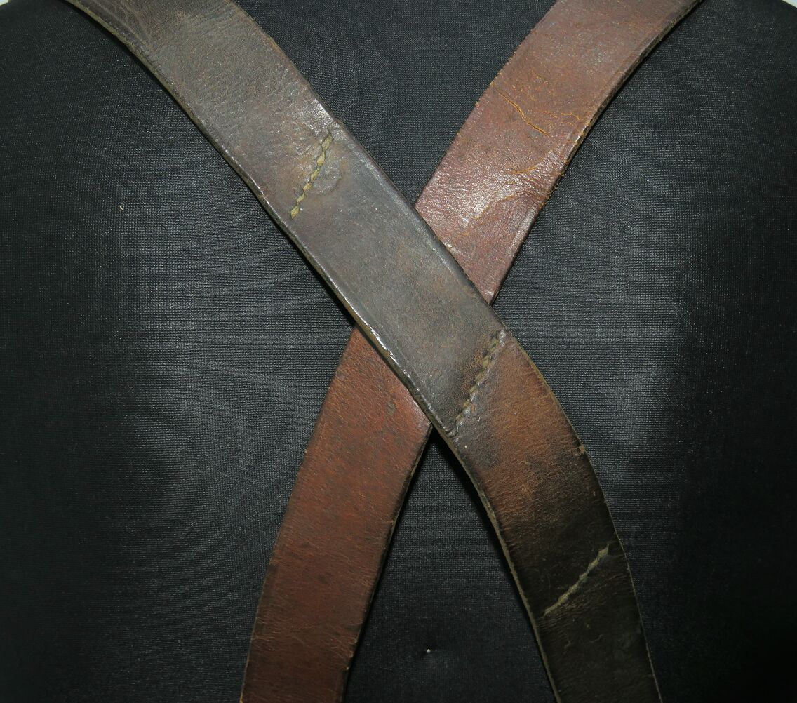 Belt, Cross straps and a whistle with a pocket for the RKKA M1932 ...