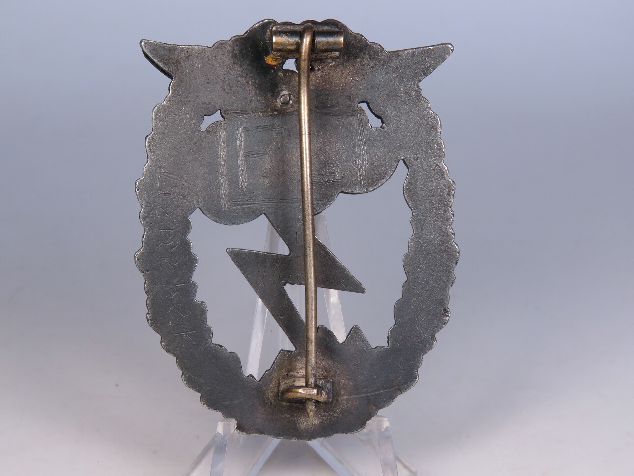 Luftwaffe Ground Assault Badge G.B. Brehmer.