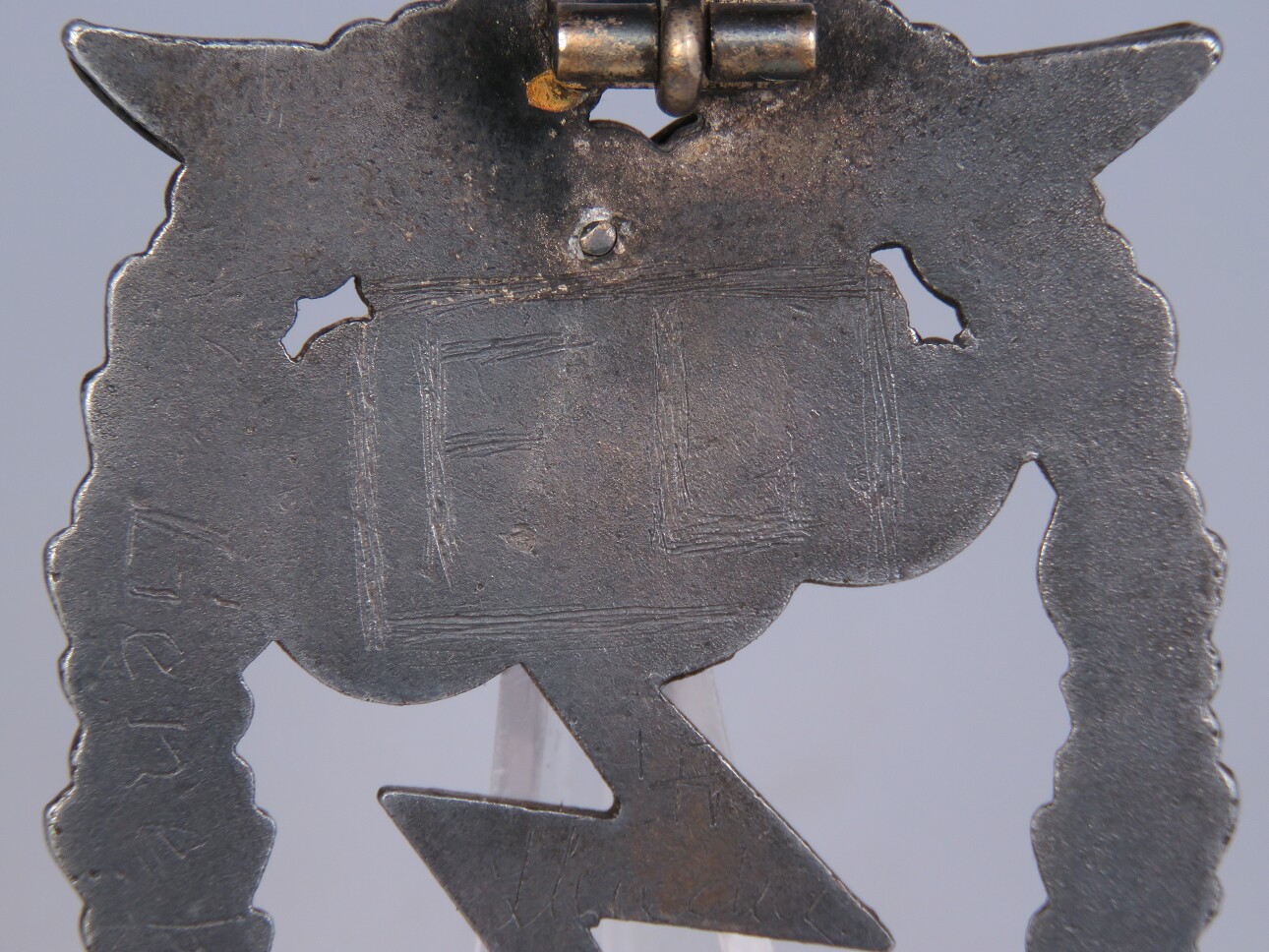 Luftwaffe Ground Assault Badge G.B. Brehmer.
