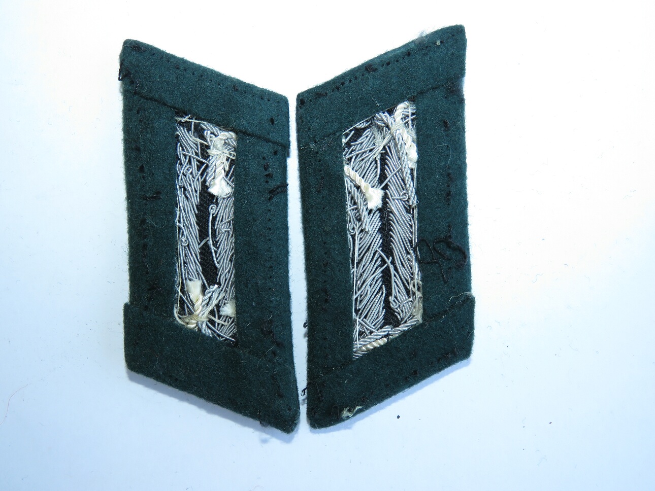 Wehrmacht infantry officer's collar tabs