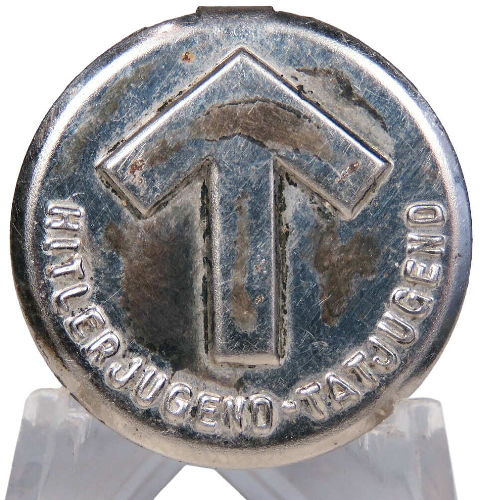 Hitlerjugend badge with Tyr/Tiwaz rune