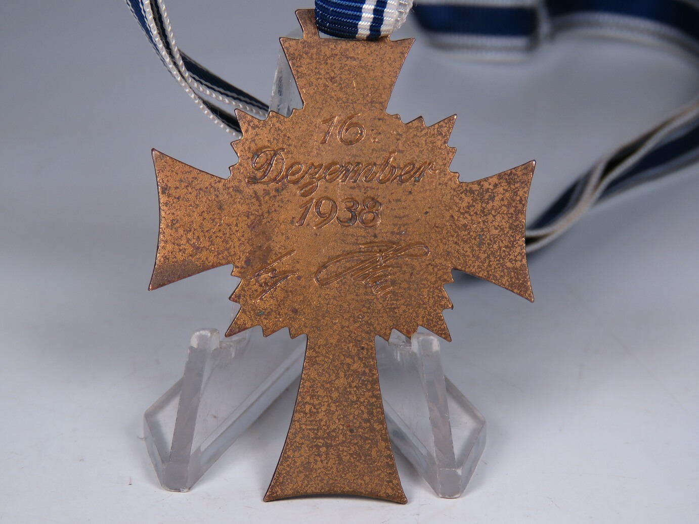 Mother’s Honour Cross Bronze 1938 Adolf Hitler
