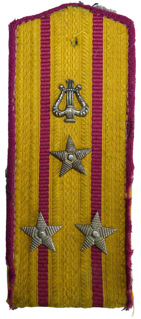 RKKA infantry colonel shoulder board, bandmaster, model 1943