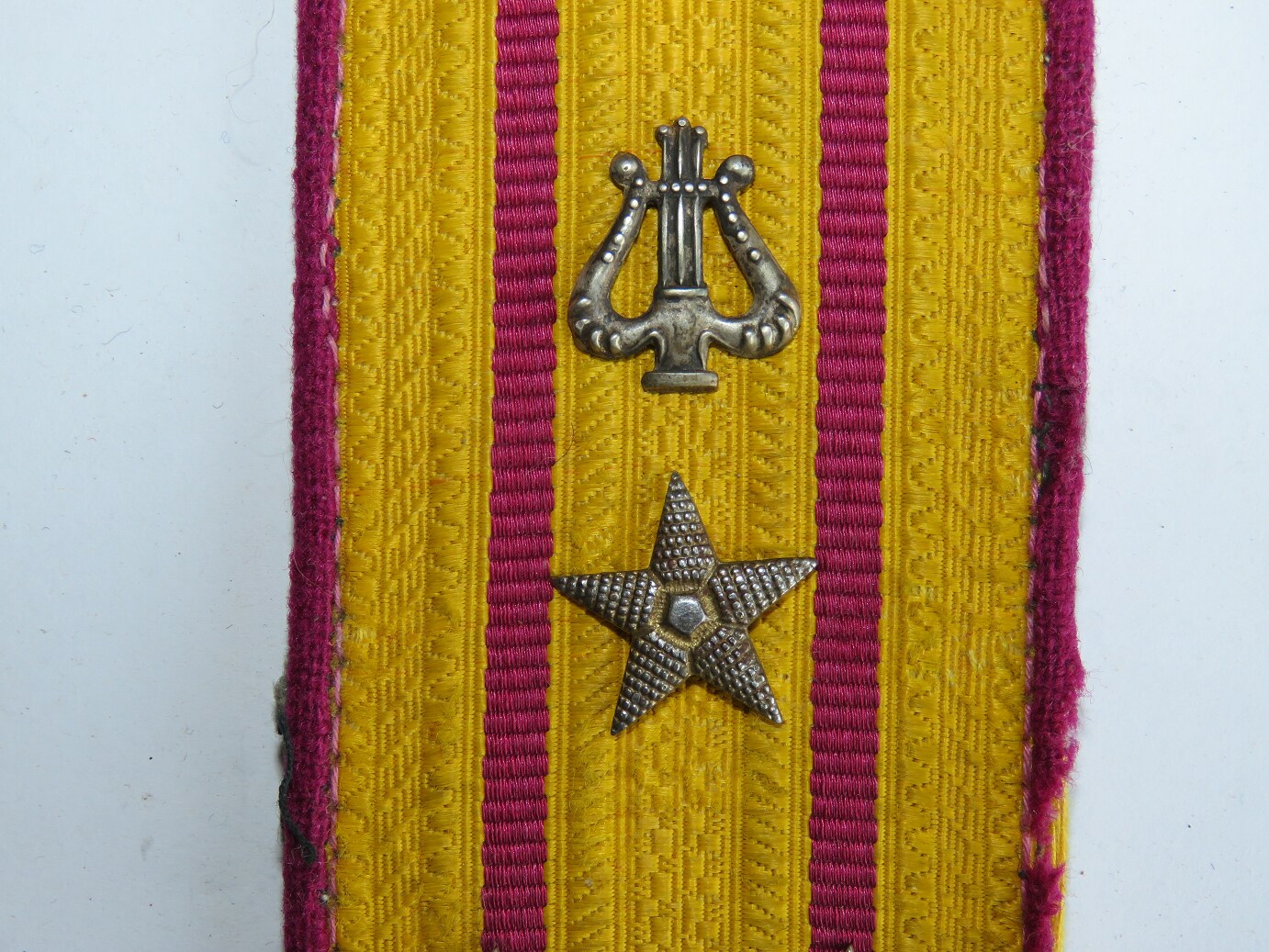 RKKA infantry colonel shoulder board, bandmaster, model 1943
