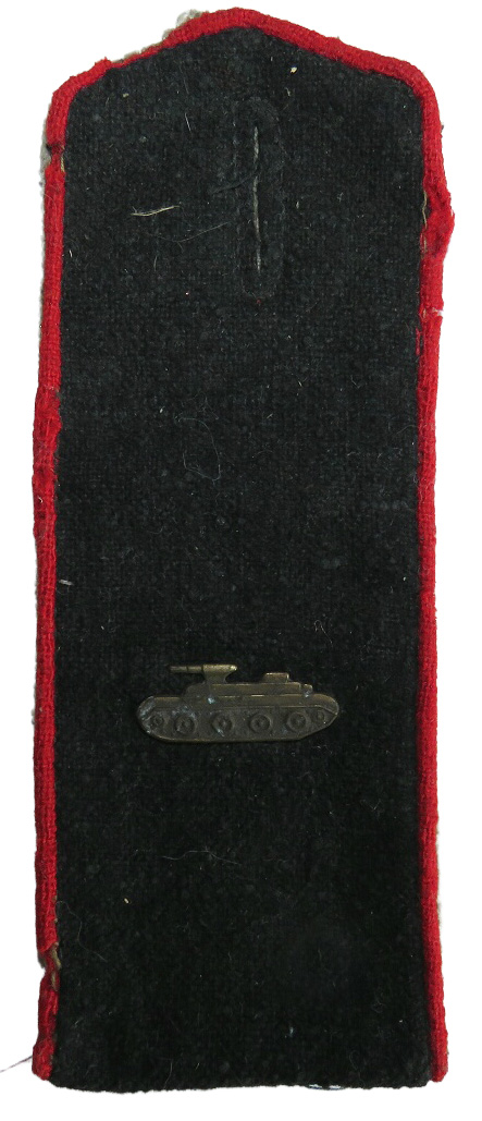 RKKA tank troops private shoulder board, model 1943