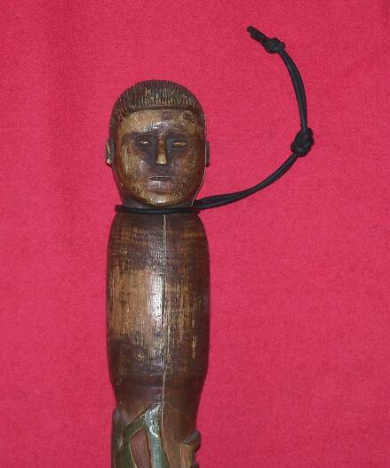 German WW2 period, 1940 year French campaign wooden stick- Miscellaneous
