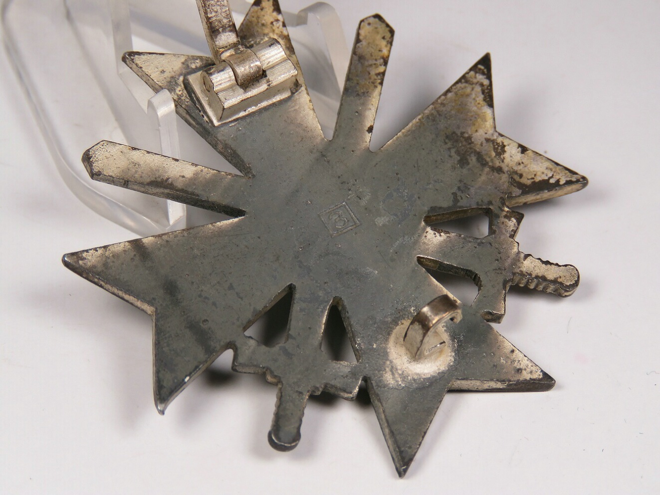 1st Class Military Merit Cross w/ swords in Silver. Deumer, marked 3.