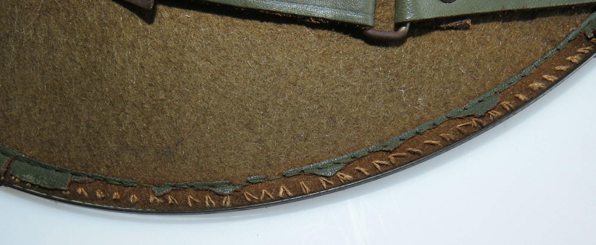 German tropical felt helmet with zinc emblems, 1942