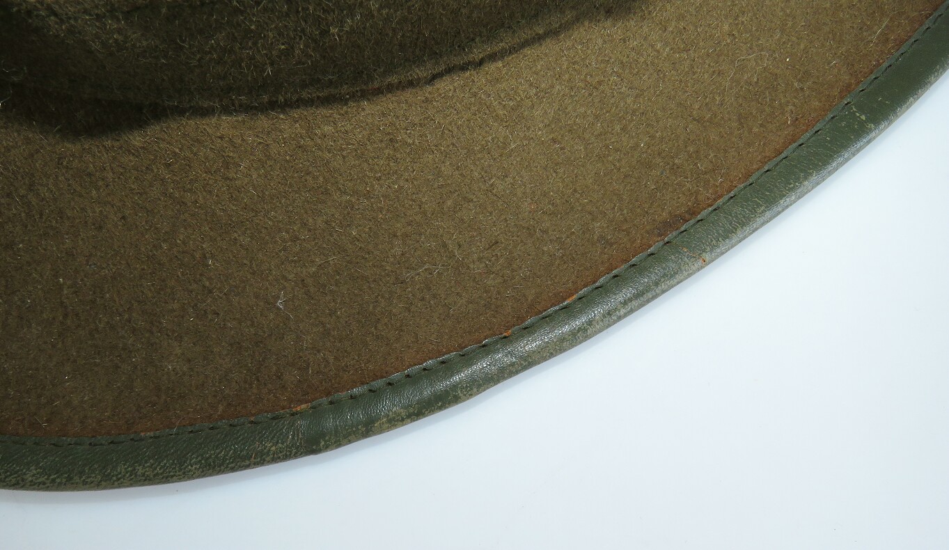 German tropical felt helmet with zinc emblems, 1942