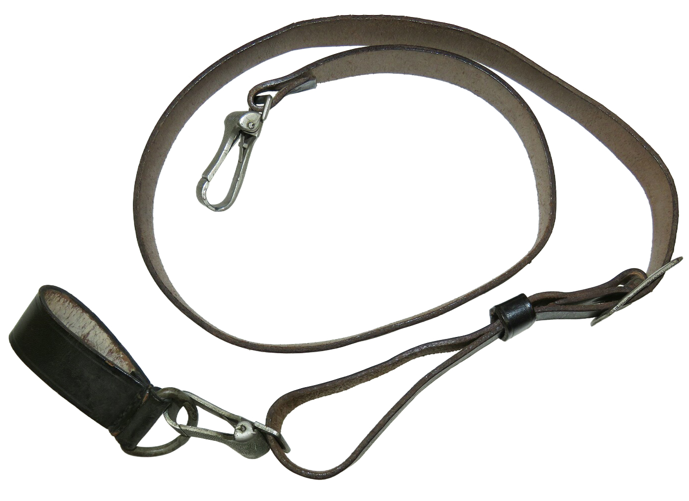 NSDAP formation shoulder belt, dark brown