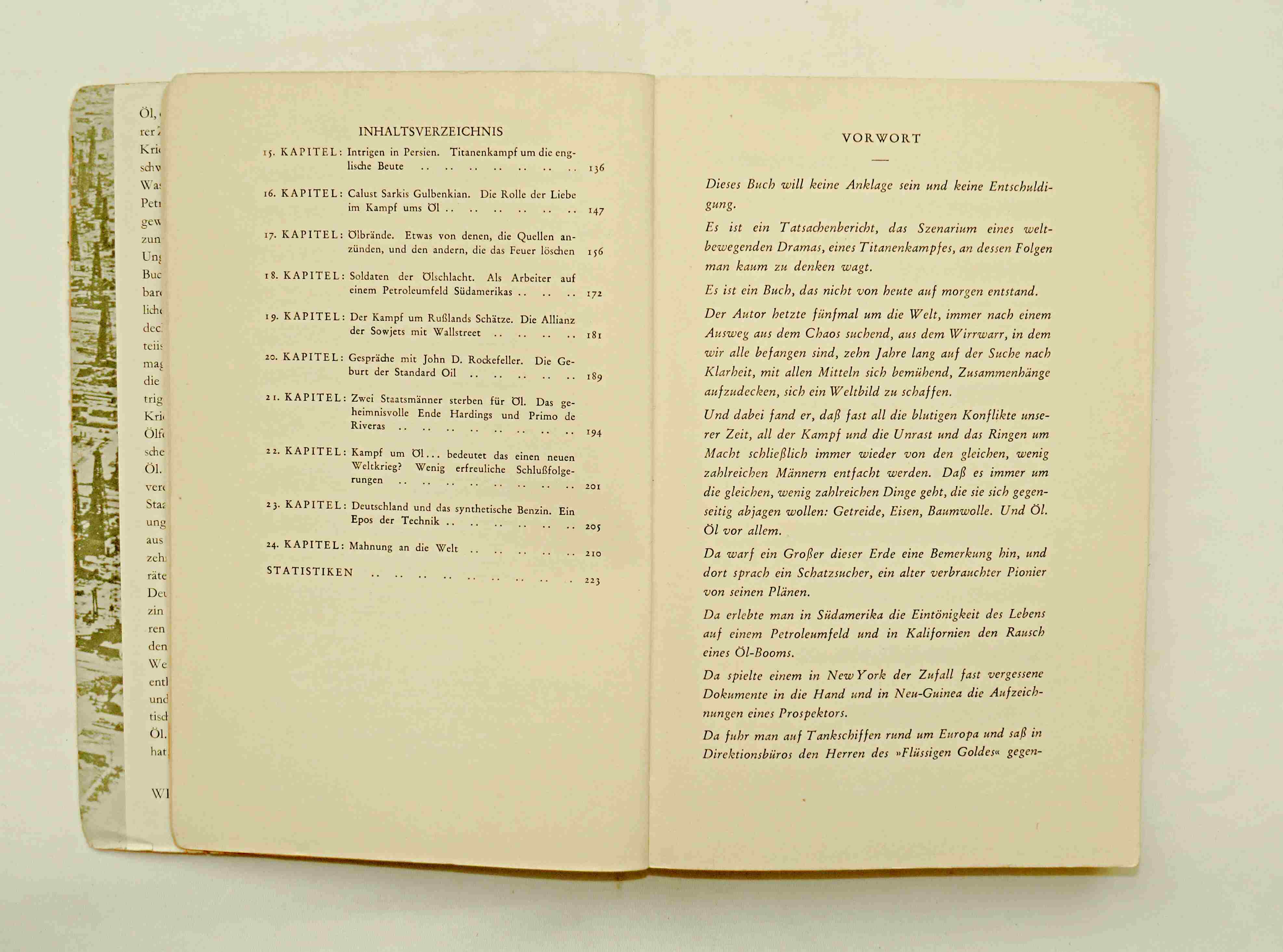 Der Kampf um die Weltmacht Öl, Wilhelm Goldmann Verlag, Leipzig 1934 by ...