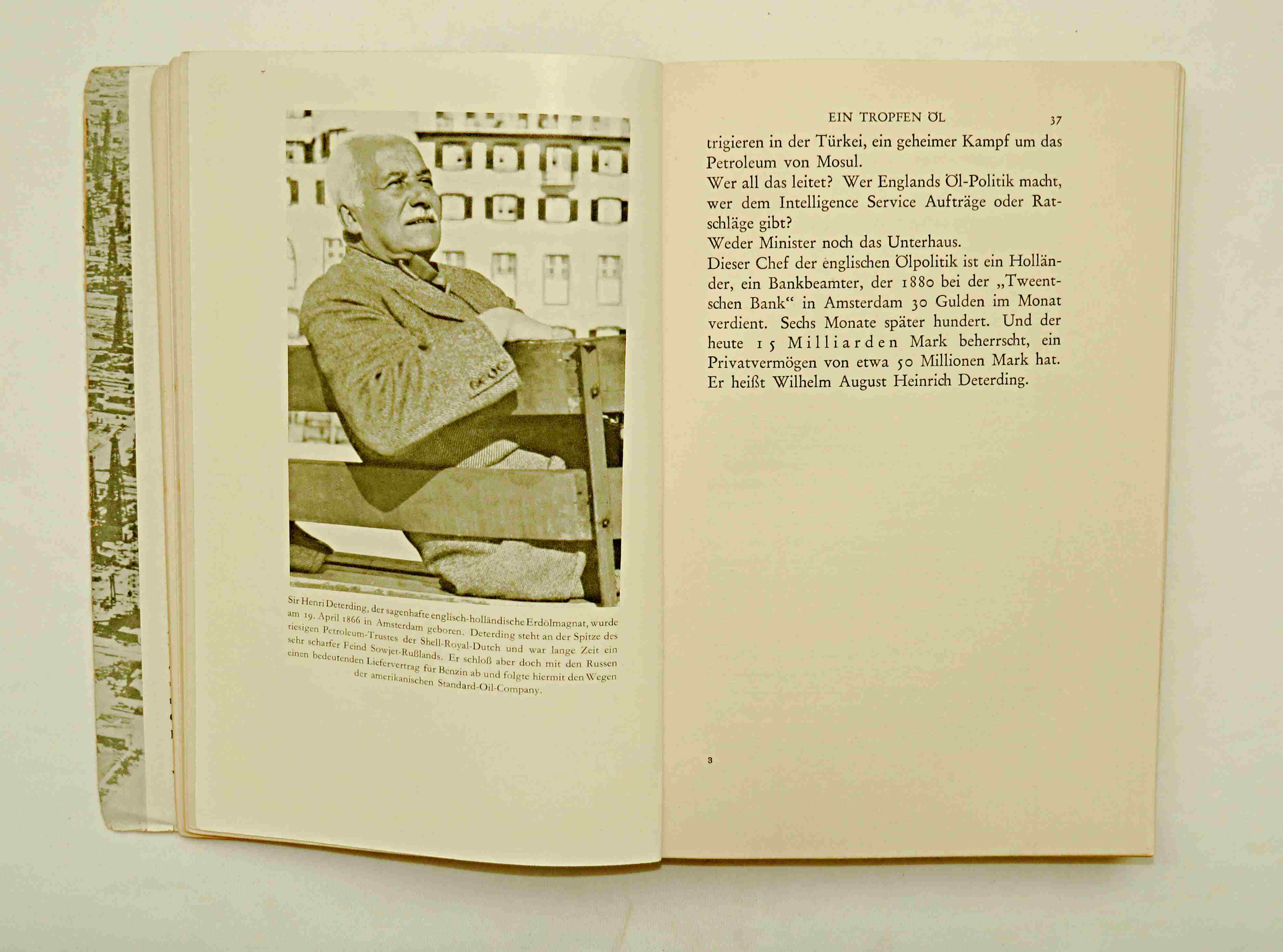 Der Kampf um die Weltmacht Öl, Wilhelm Goldmann Verlag, Leipzig 1934 by ...