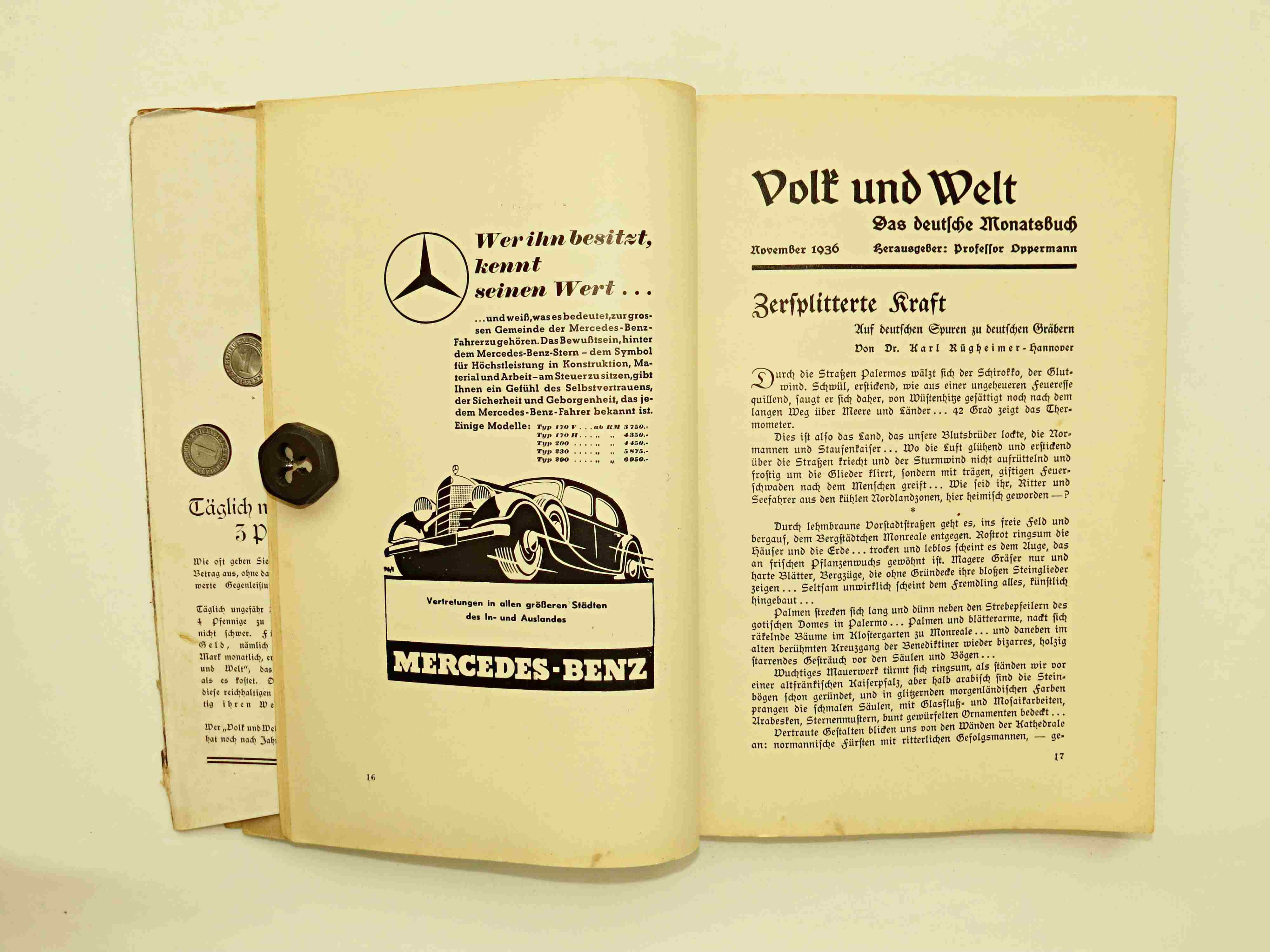 Almanac: people and world 1936 year