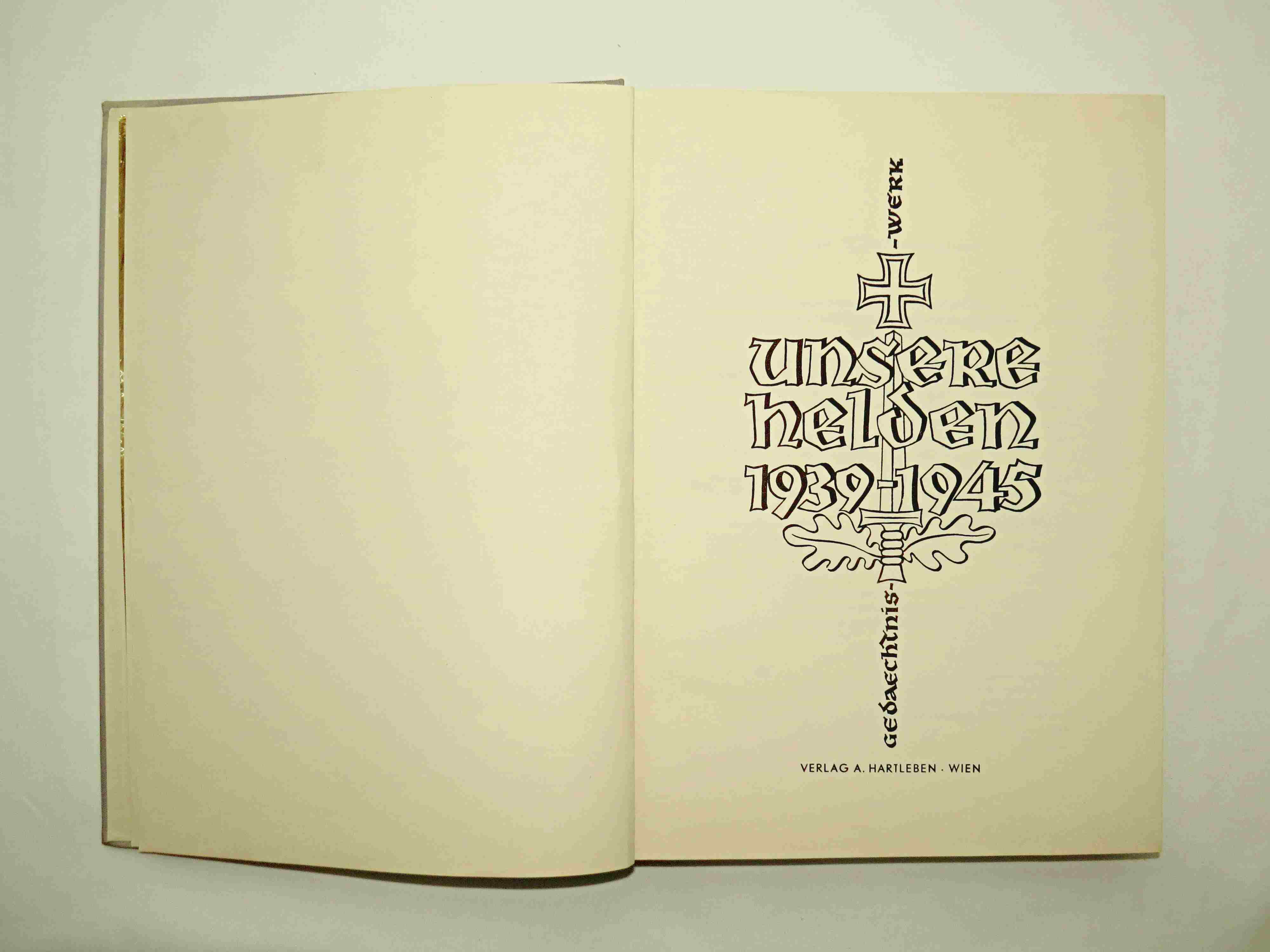 1959 issued Austrian book with the names and photos of the KIA soldiers