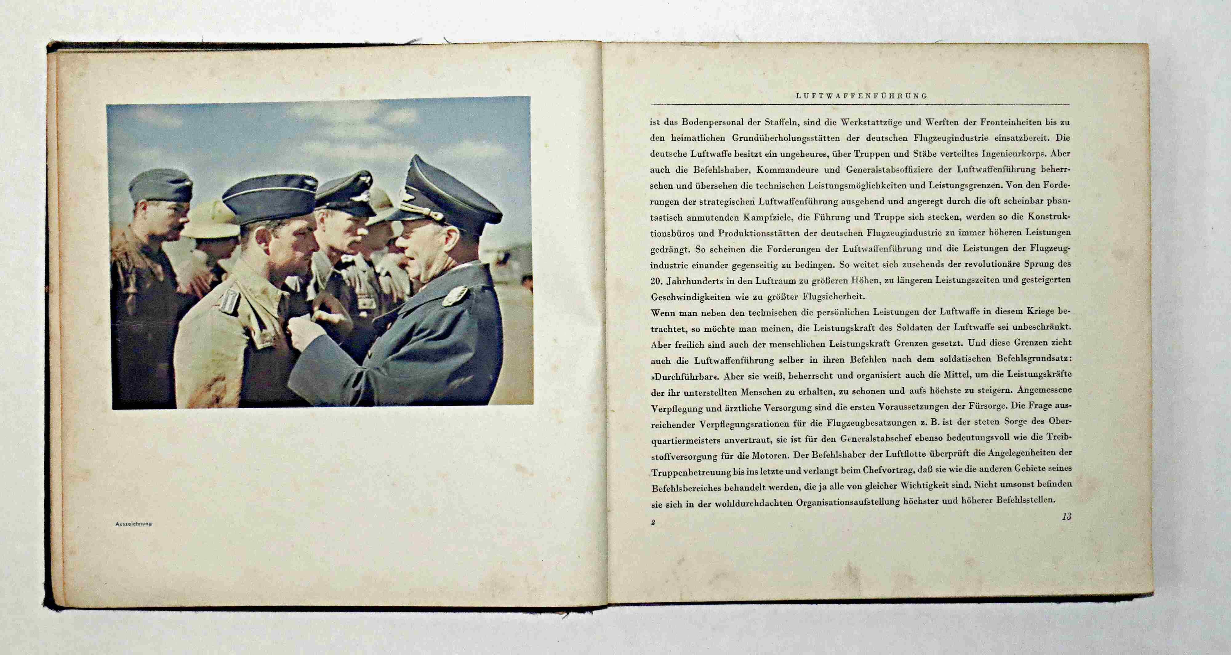 Flying front. Luftwaffe book