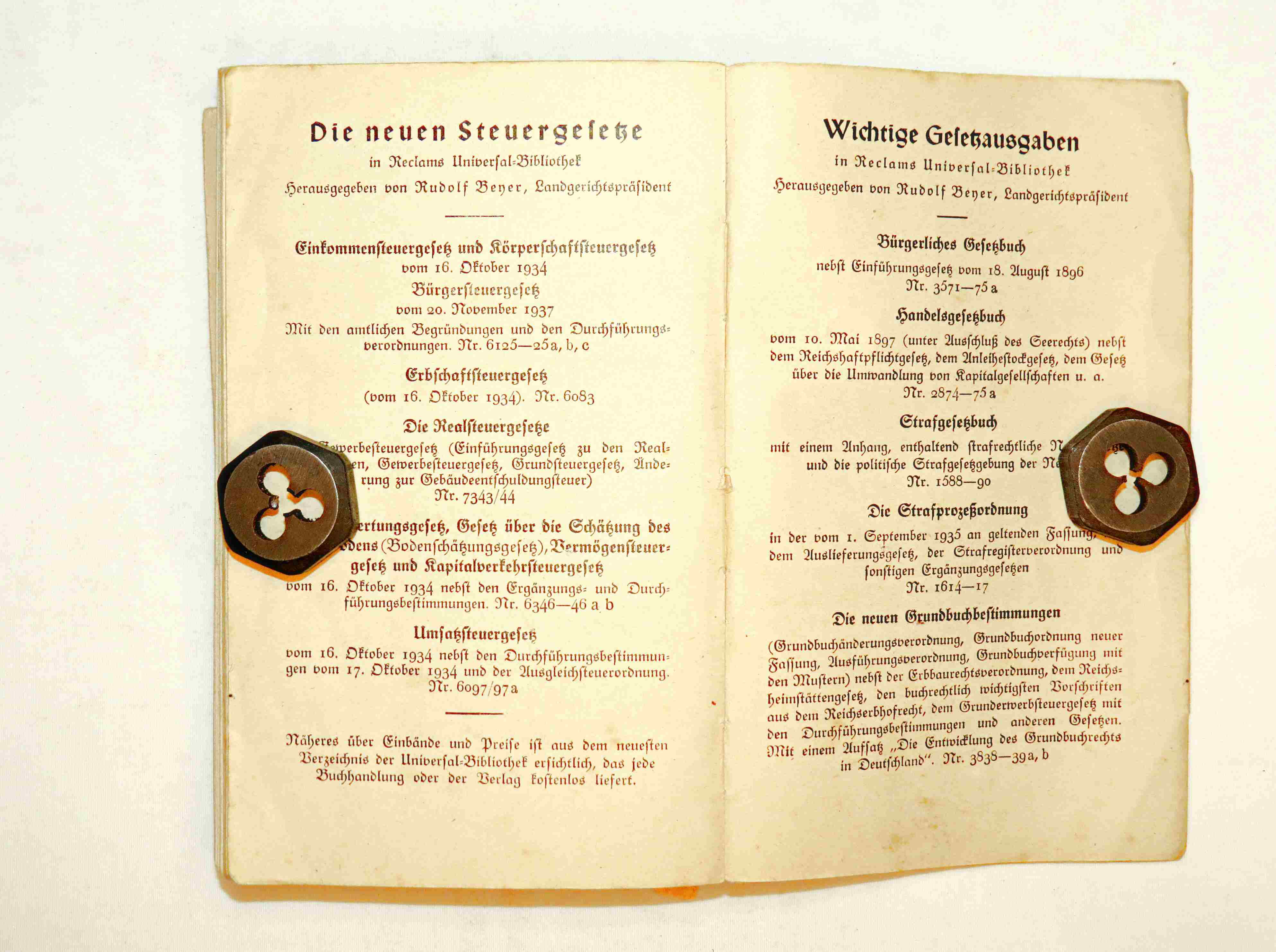 Hitler's law from January 30, 1935