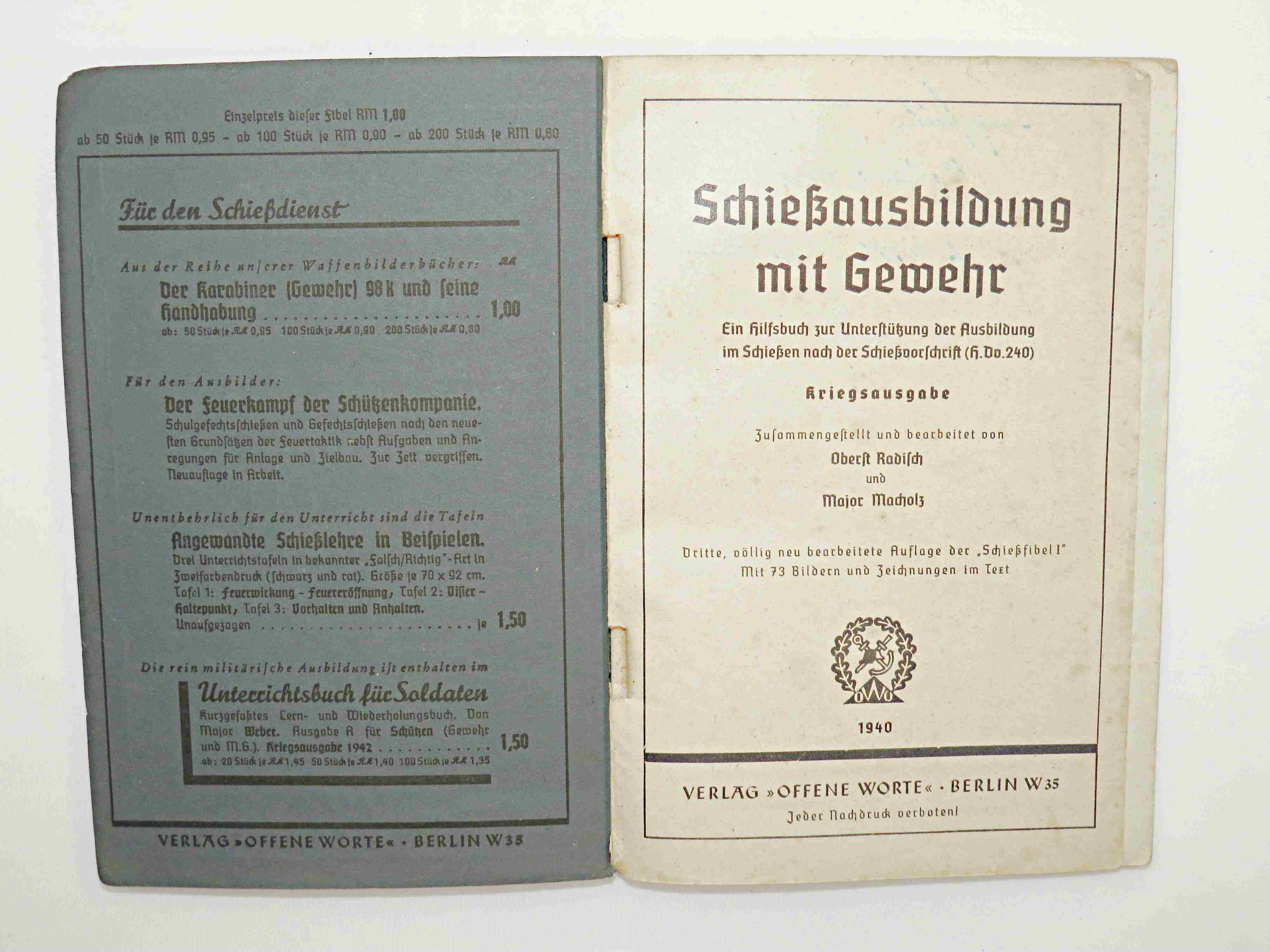 Rifles shooting manual