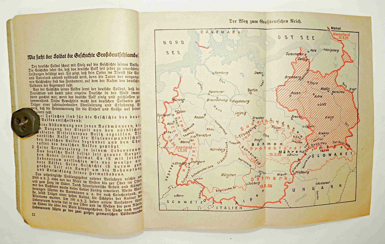 German soldiers textbook