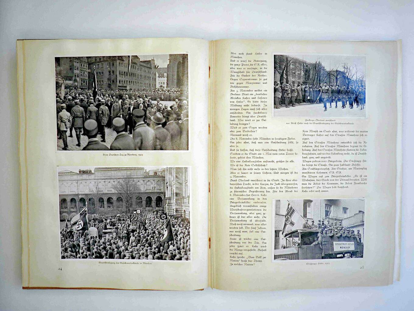 The photobook about the NSDAP History and Hitler's power- 1933