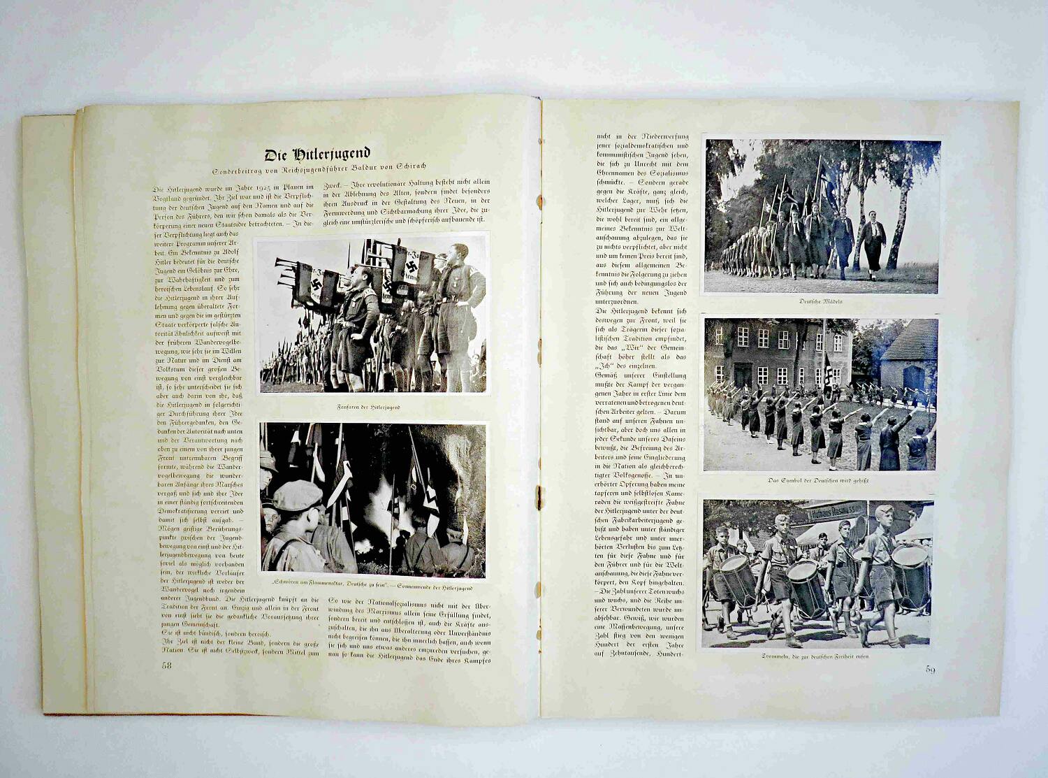 The photobook about the NSDAP History and Hitler's power- 1933
