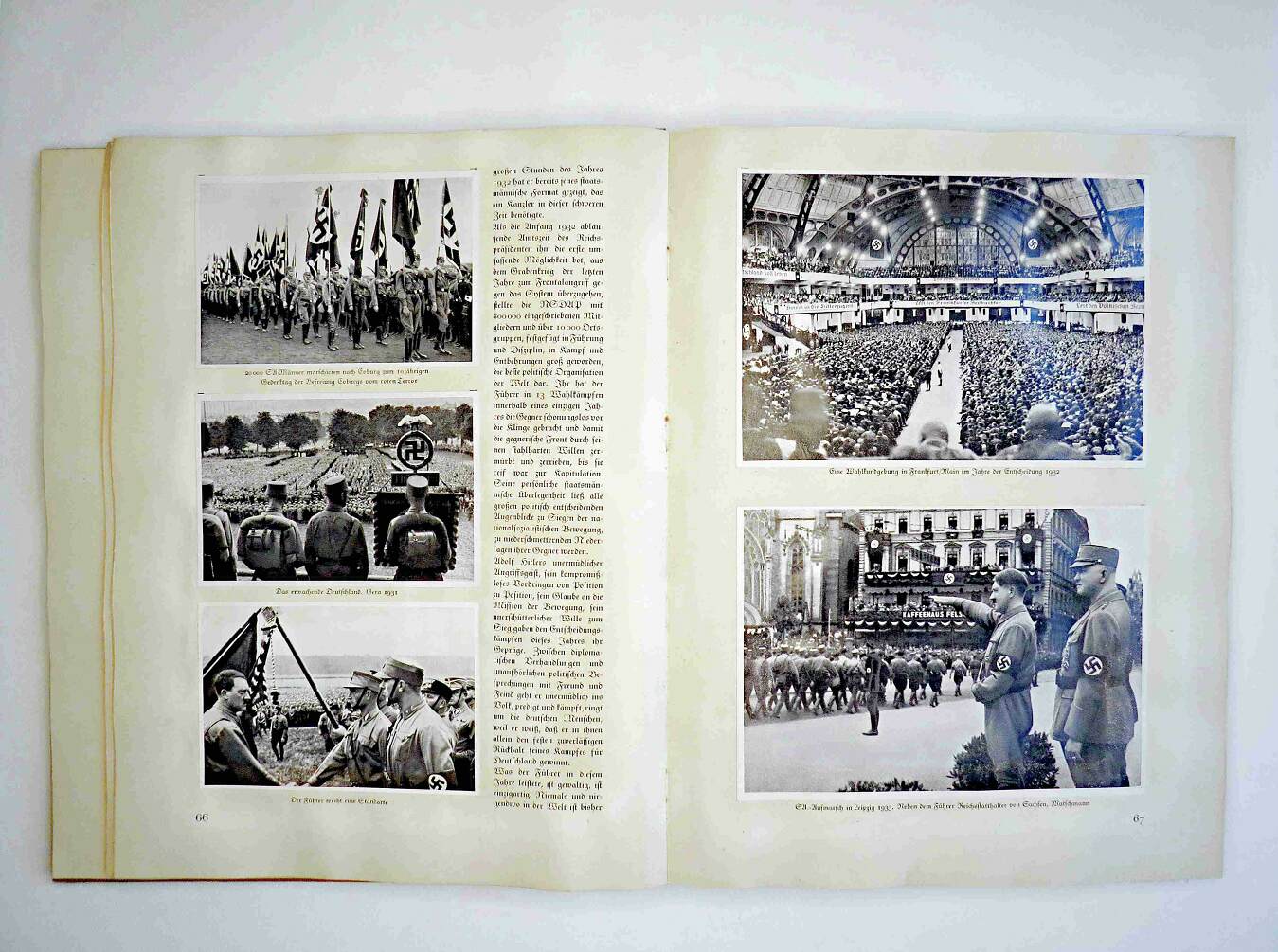The photobook about the NSDAP History and Hitler's power- 1933
