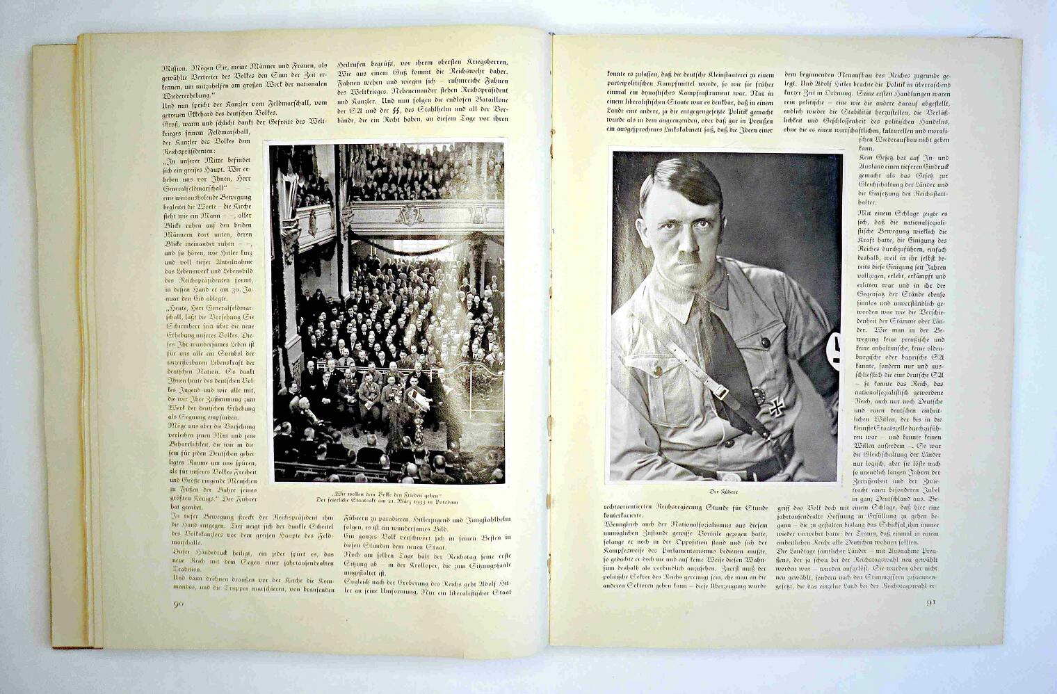 The photobook about the NSDAP History and Hitler's power- 1933