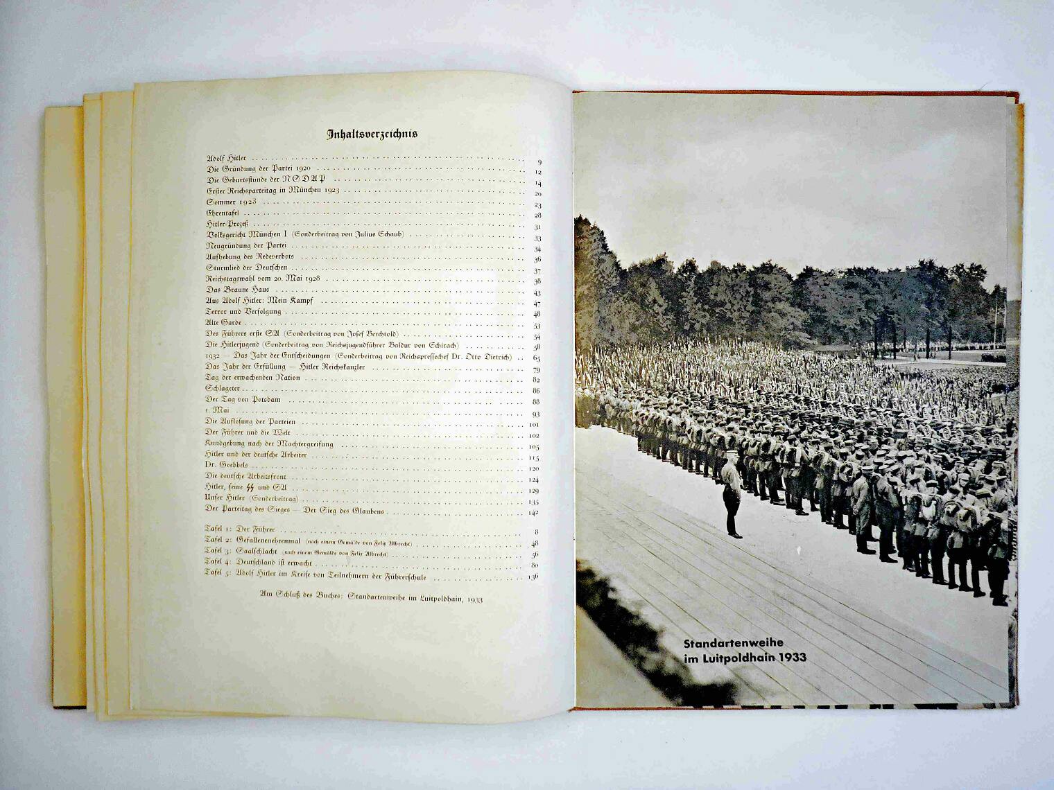 The photobook about the NSDAP History and Hitler's power- 1933