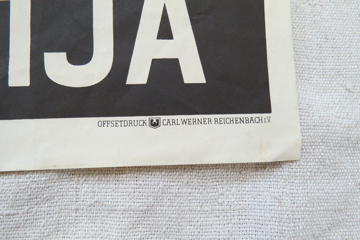 3rd Reich original propaganda poster with Hitler - Posters & Postcards