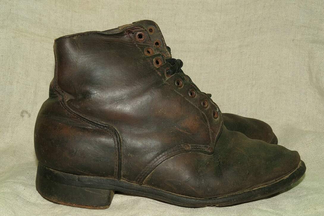 WW2 US Lend-lease Soviet short shoes- Boots & Shoes