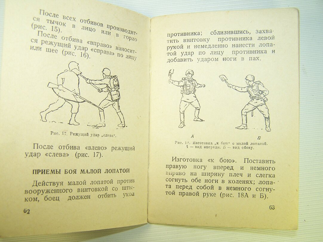 RKKA manual "Training of Hand-to-Hand Fight". 1941.- Books & Manuals