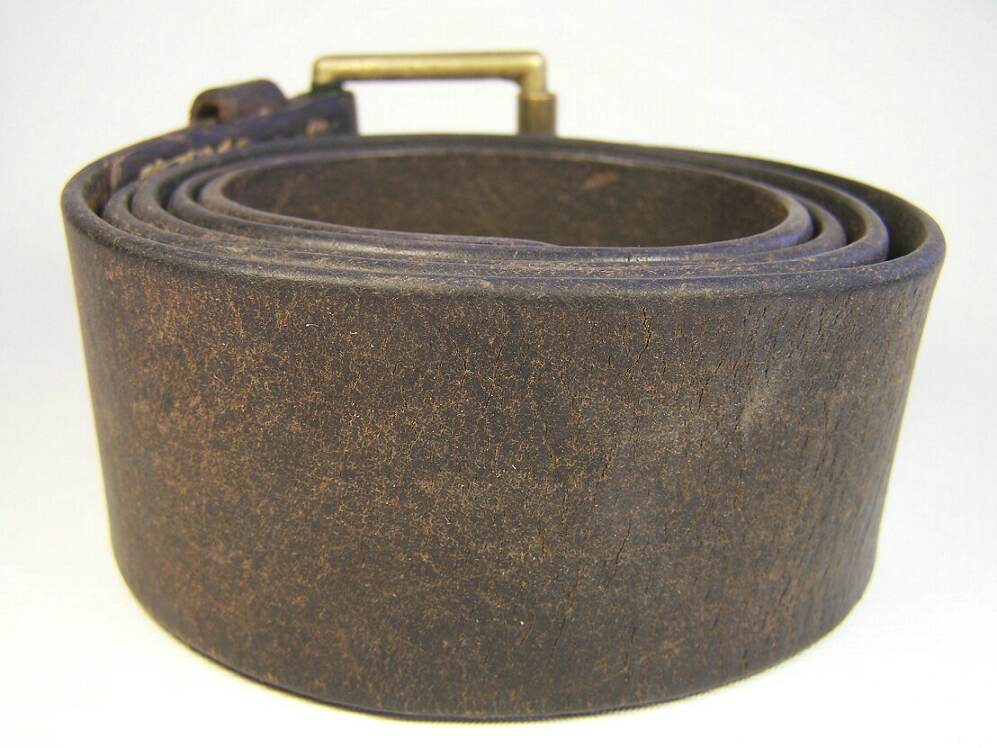 US made lend lease Soviet leather belt in size 120 cm.- Belts & Buckles
