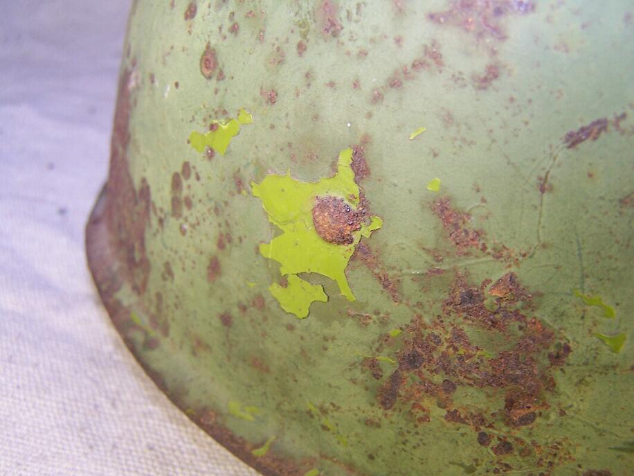 WW2 SSch- 40 helmet, attic found, uncleaned- Steel Helmets