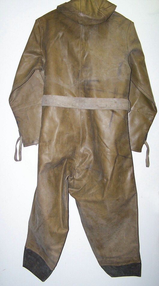 Red Army WW2 era chemical defense rubberized overall-OZK- Gasmasks ...