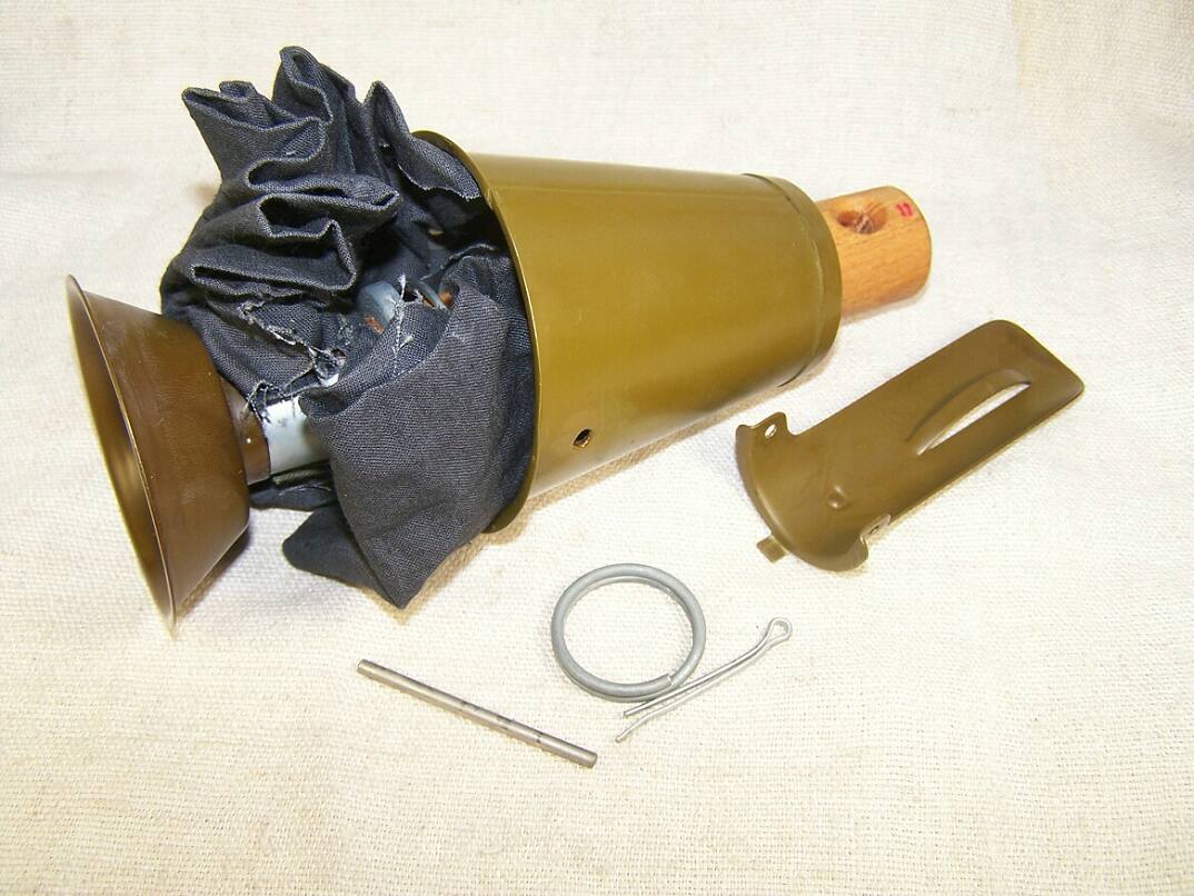 Soviet anti tank grenade RPG–43 grip/handle.- Grenades & Ammo Related